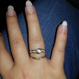 d&k | Jewelry | Dk Engagement Ring Set | Poshmark